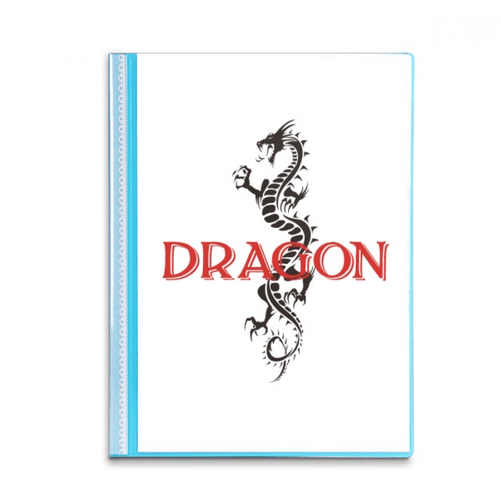 Myth Dragon Eastern Western Animals Book Sheet Protectors Portfolio ...