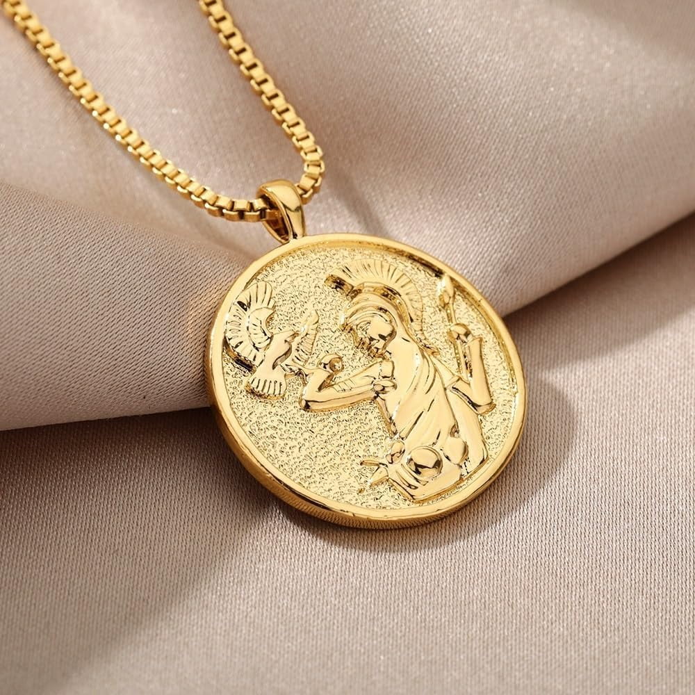 Myth Legend Miraculous Coin Necklace,Mythology Necklace,Queen Medal ...