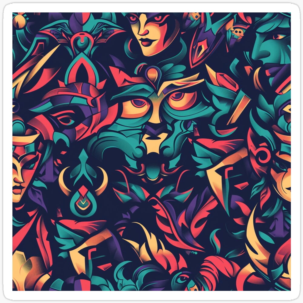 Myth Maker Sticker Kir-6886 - Walmart.com