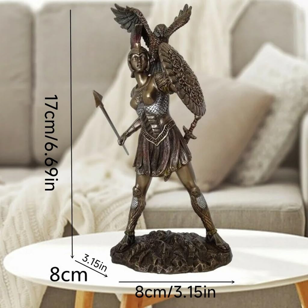 Myth Statue,Myth Wisdom Goddess Sculpture Resin Statue Altar for Home ...