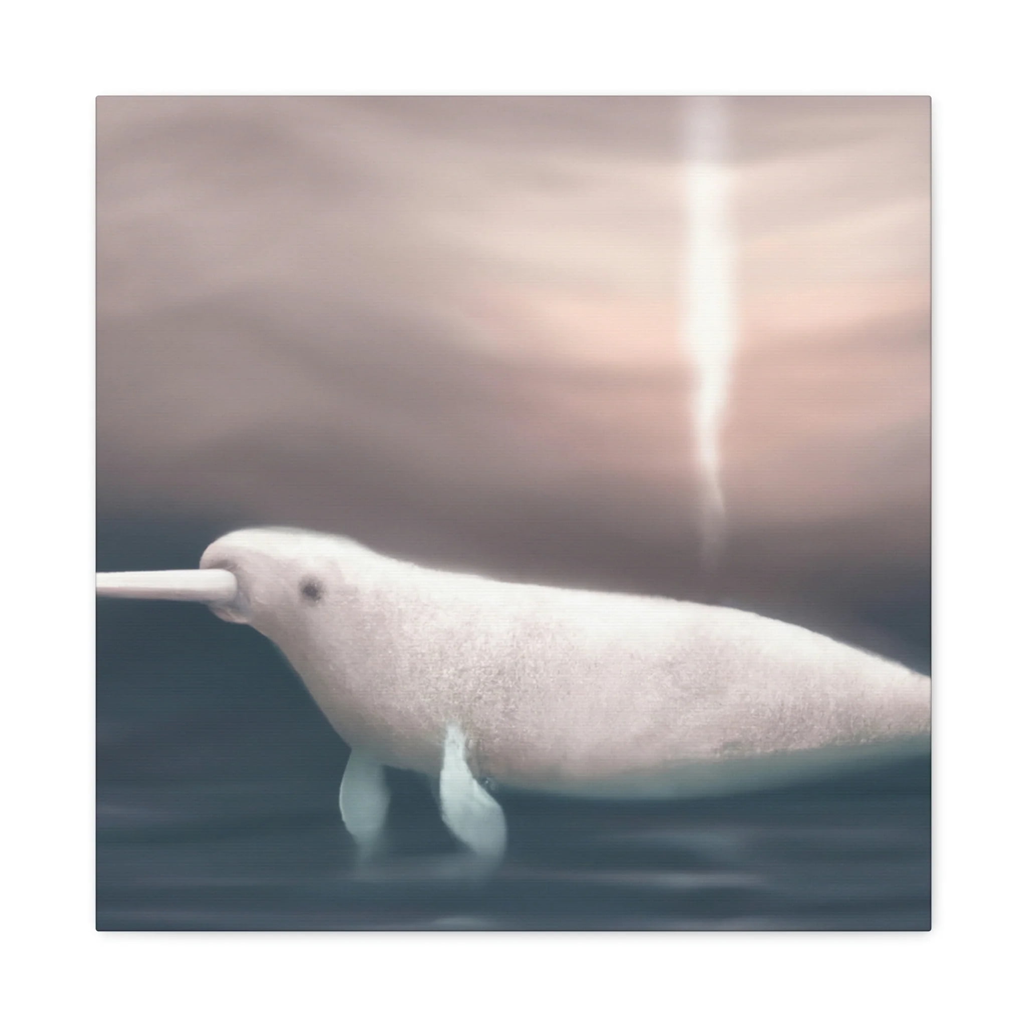 Mythic Tusk of Narwhal - Canvas - Walmart.com