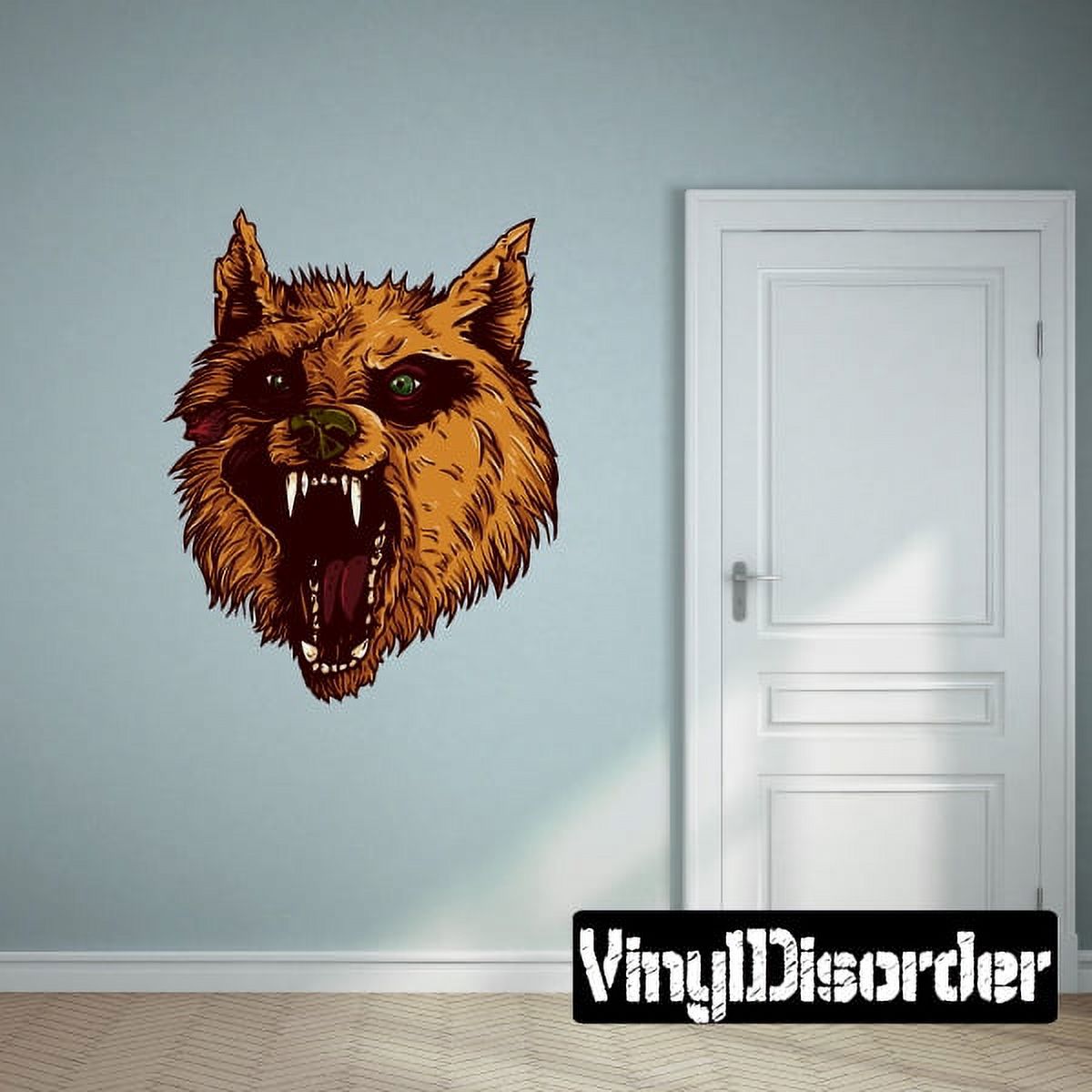 Mythical Creature Werewolf Wall Decal - Vinyl Car Sticker - Uscolor005 ...