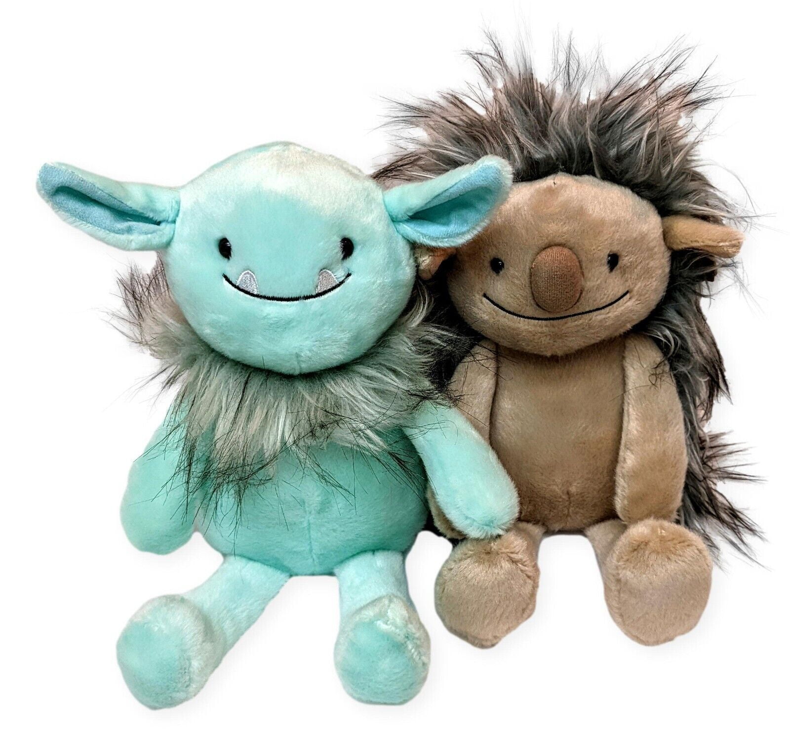 Mythical Creatures GRIBBLE The Goblin & FLICK The Pukwudgie 12" Plush ...