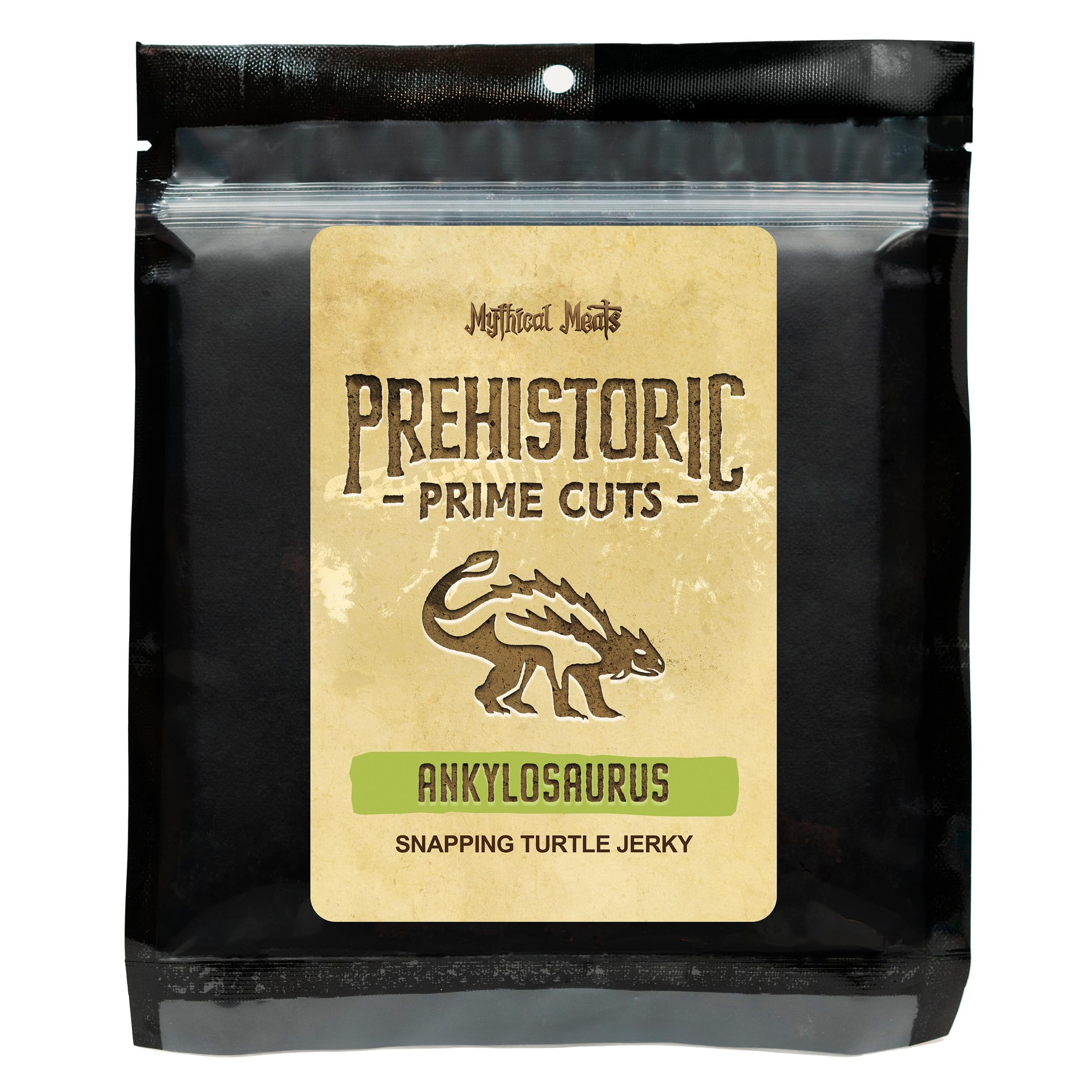 Mythical Meats Ankylosaurus Jerky XEF1 - Snapping Turtle - Prehistoric ...