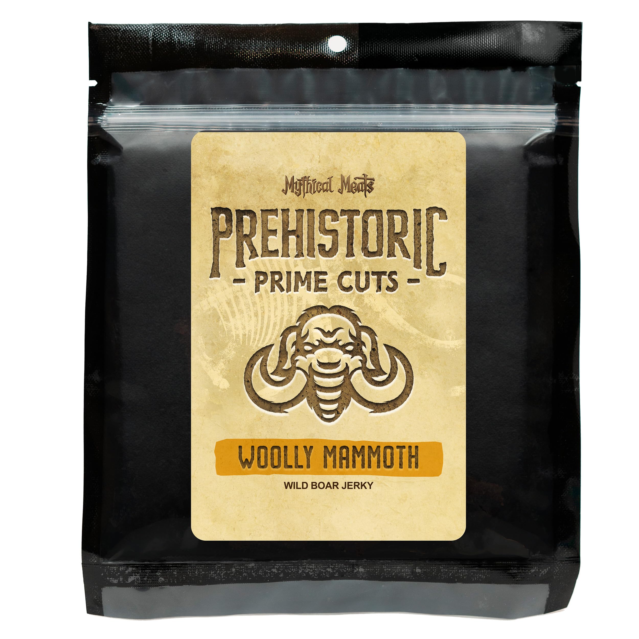 Mythical Meats Woolly Mammoth SAF21 Jerky - Wild Boar - Prehistoric ...
