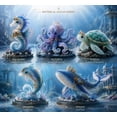 Mythical Ocean DIY Bead Kit for Beginners, 3D Beaded Animal Making Kit ...