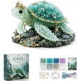 Mythical Ocean DIY Bead Kit for Beginners, All-Inclusive Beaded Turtle ...