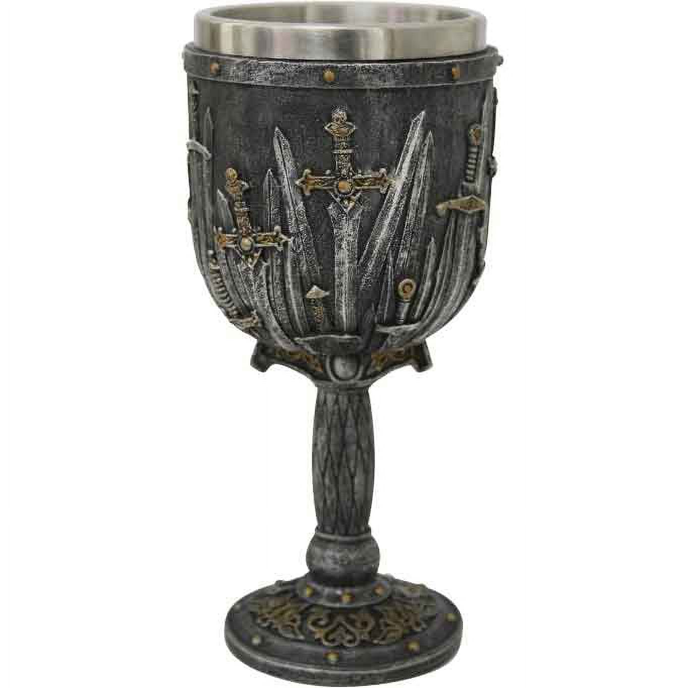 Mythical Swords Goblet | Steel by Medieval Collectibles - Walmart.com
