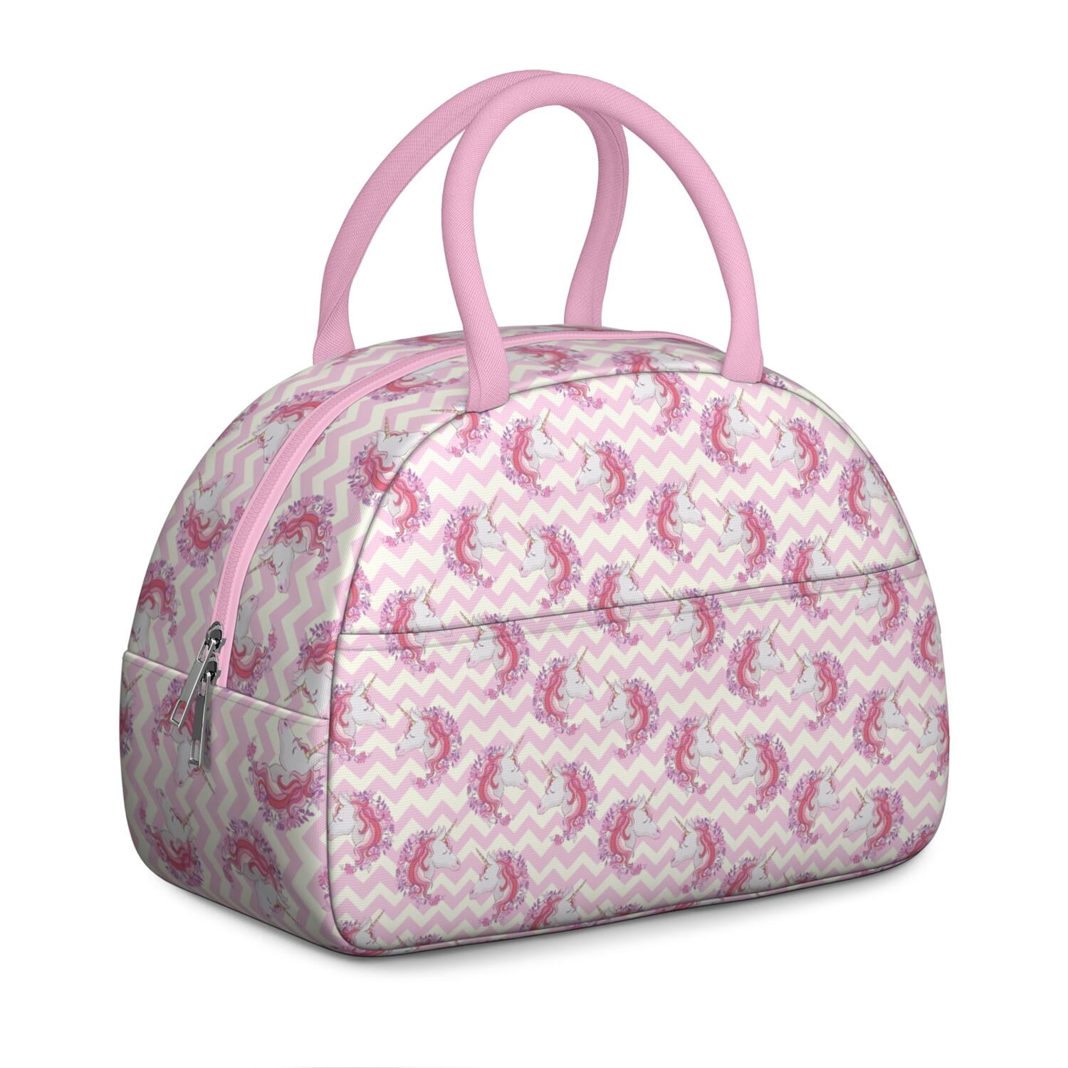 Mythical Unicorn Lunch Bag – Colorful Rainbow Horse with Cute Cartoon ...