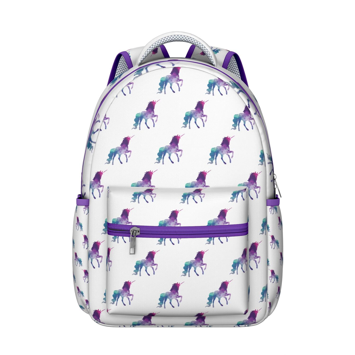 Mythical horse and rainbow unicorn backpack for Student and Student ...