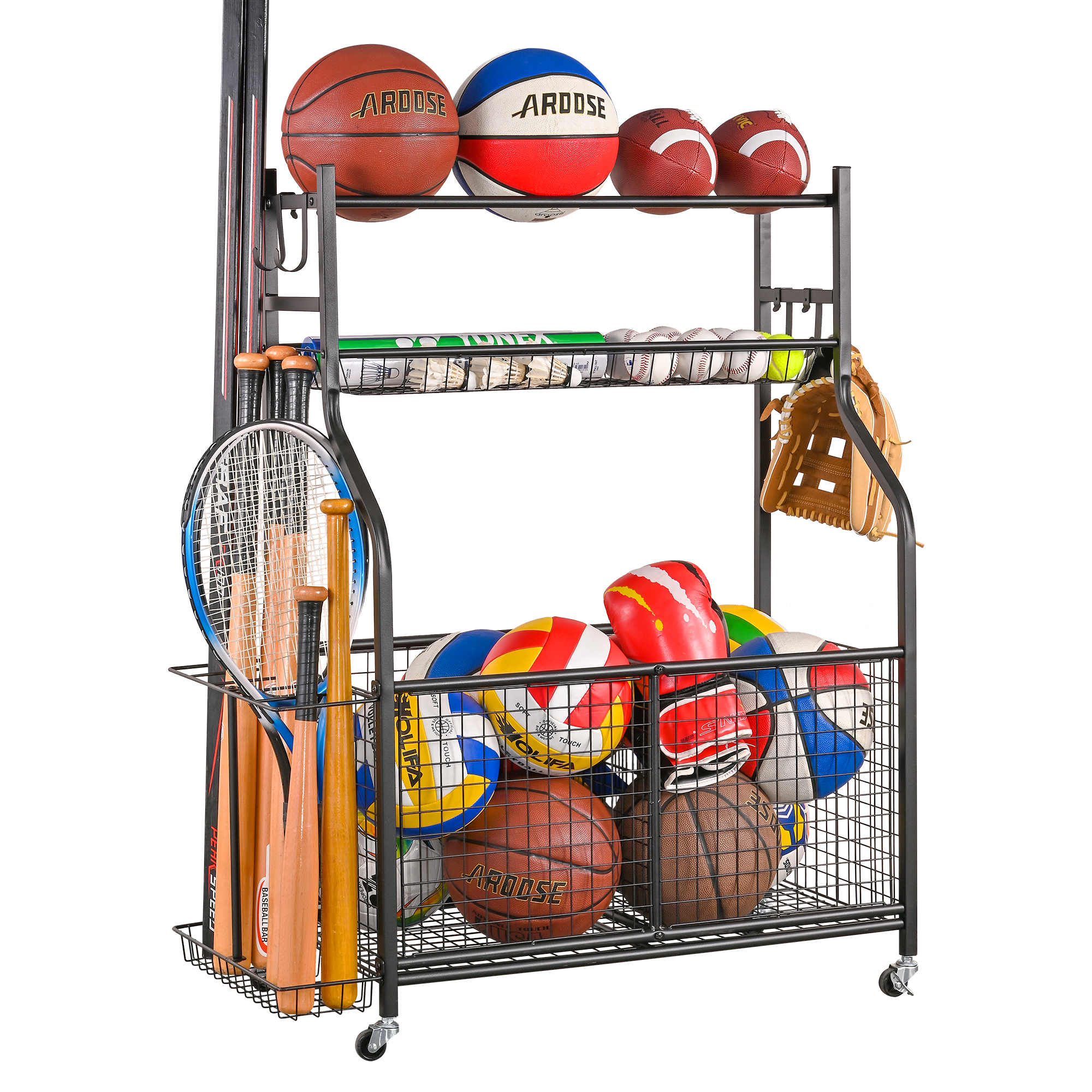 Sttoraboks Garage Sports Equipment Organizer - Walmart.com