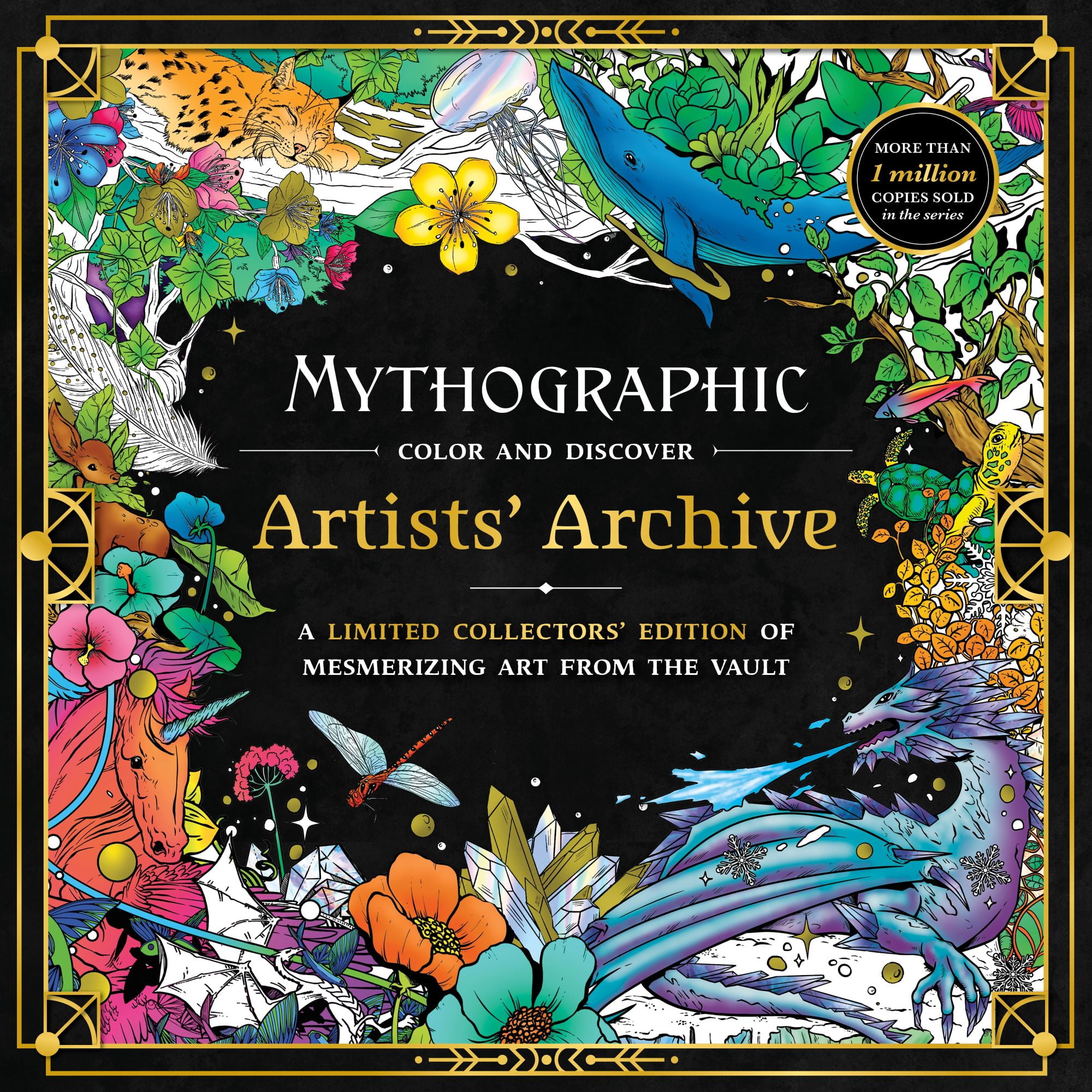 Mythographic Color and Discover: Artists' Archive, 96 pages (Hardcover ...