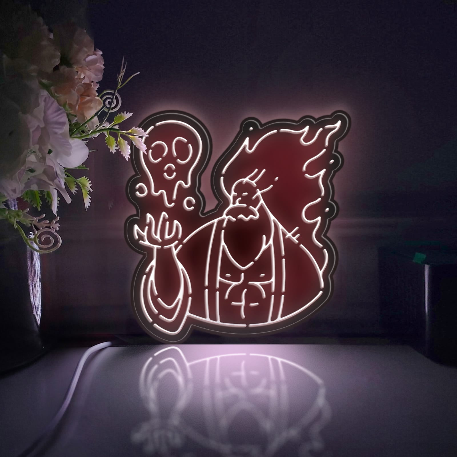 Mythological Hades Led Light Box, Dimmable Neon-Like Light Signs USB ...