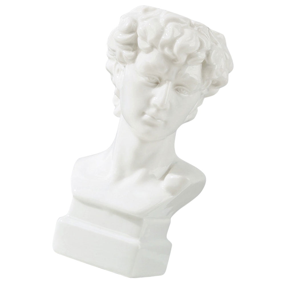 Mythology David Vase David Sculpture Figure 15.5X8X8CM White - Walmart.com