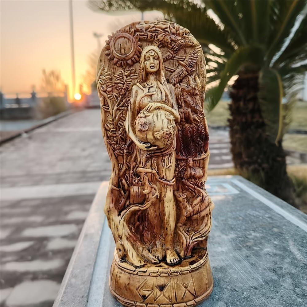 Mythology Mother of Earth Gaia Statue,Myth Sculpture Resin Statue Altar ...