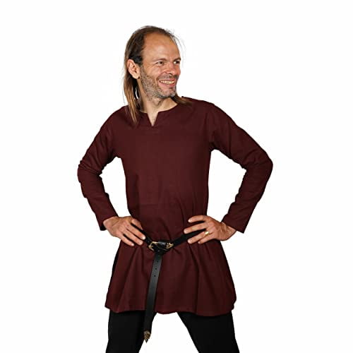 Mythrojan Canvas Tunic 100% Cotton Medieval Renaissance Costume Viking ...