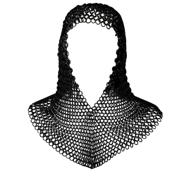 Mythrojan Chainmail Coif Medieval Knight Renaissance Armor Chain Mail ...