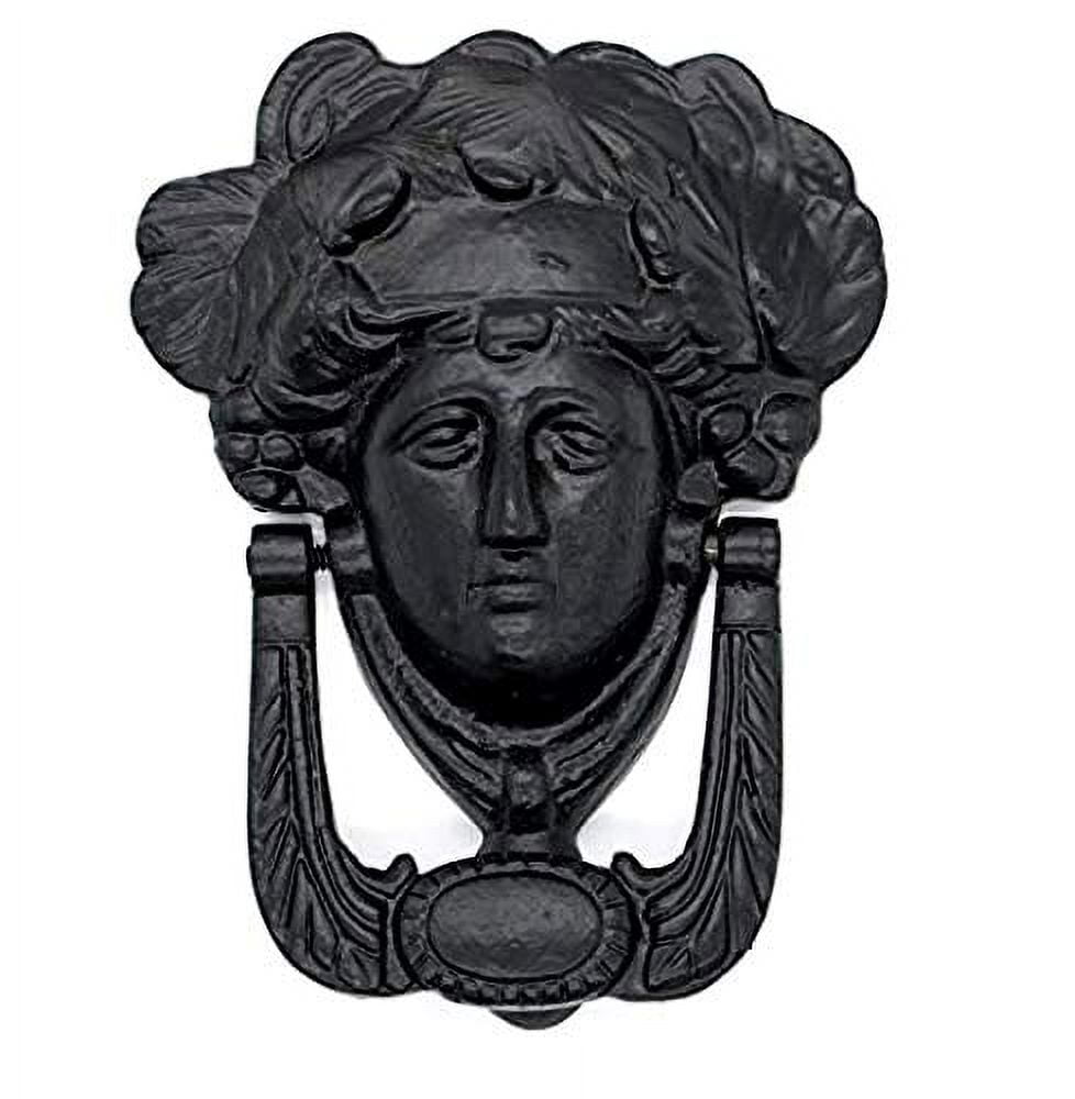 Mythrojan Iron Goddess Athena Front Door Knocker Artisan Made Antique ...