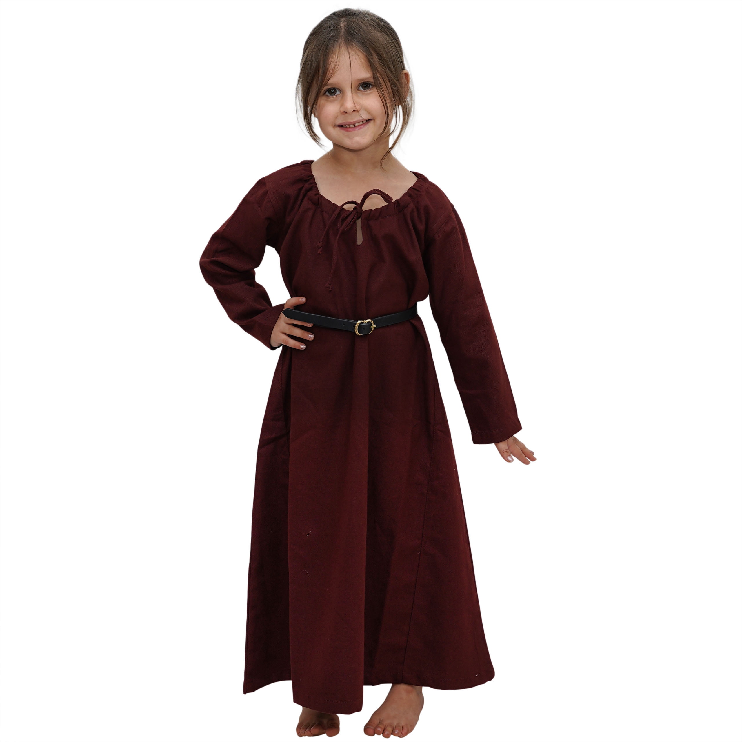 Mythrojan Medieval Kids Dress for LARP SCA Renaissance Canvas Cotton ...