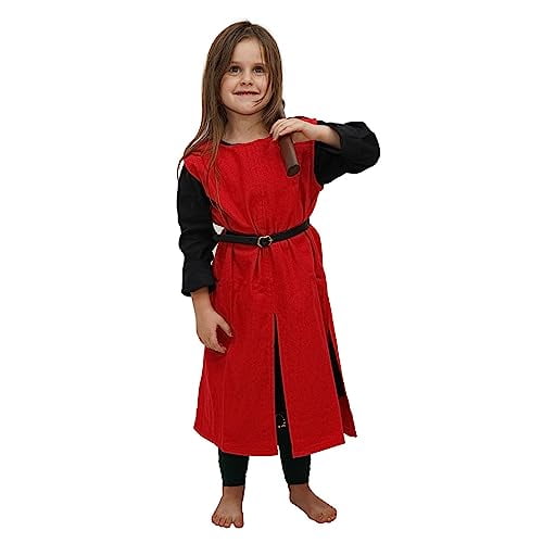 Mythrojan Medieval Kid Tabard Knight Surcoat for Children Medieval ...