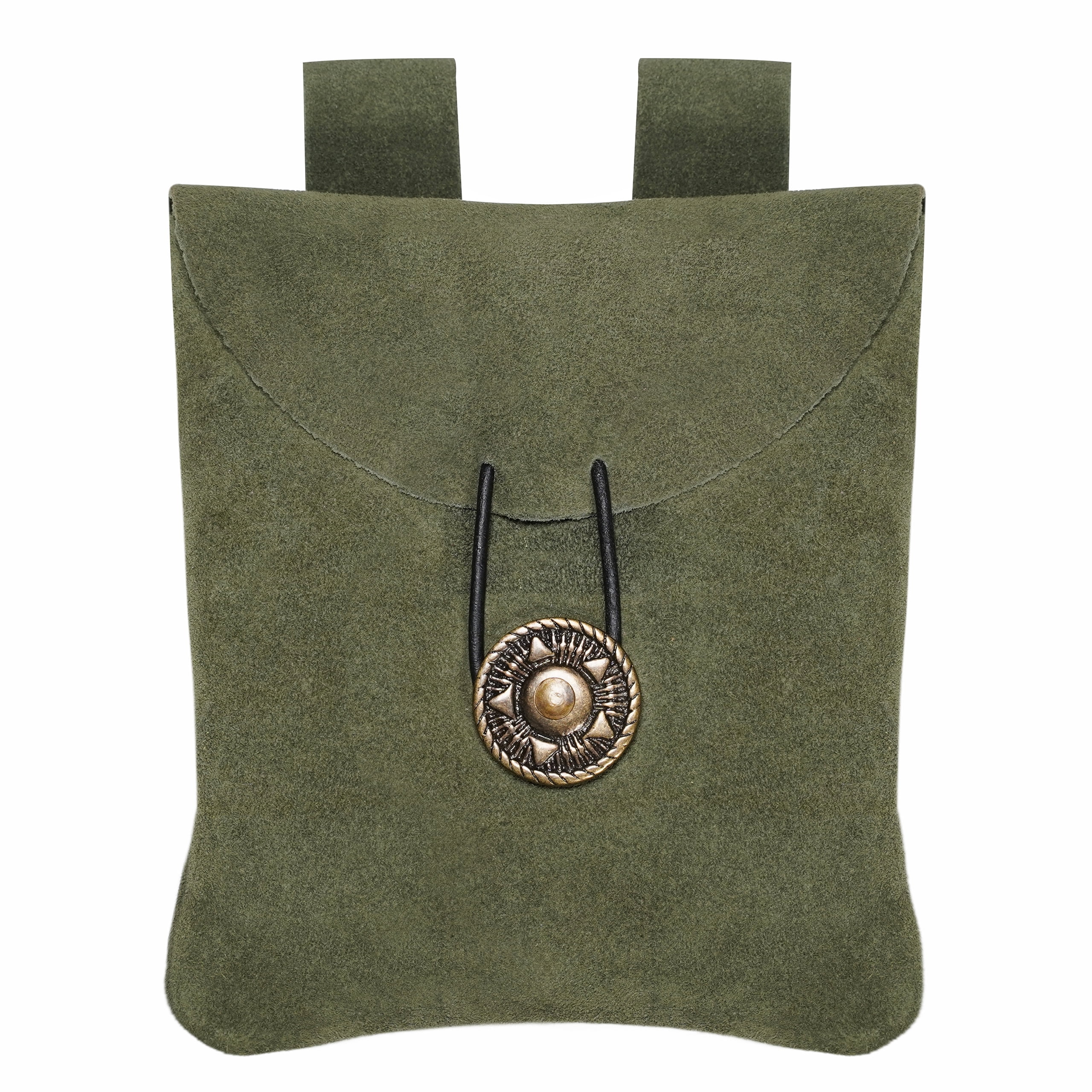 Mythrojan Medieval Belt Pouch Renaissance Costume Accessory Suede ...