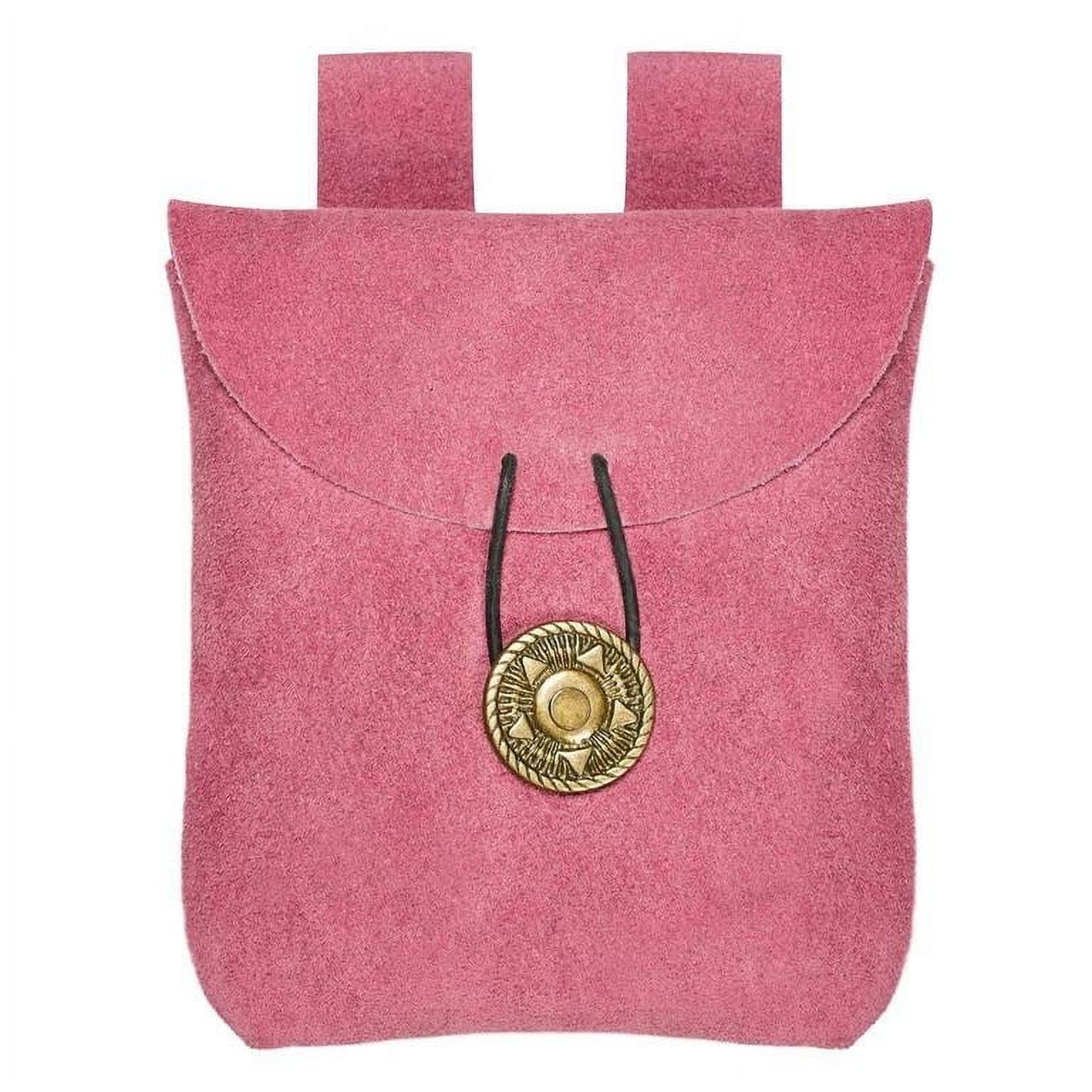 Mythrojan Medieval Belt Bag Renaissance Suede Leather Jewelry Pouch ...