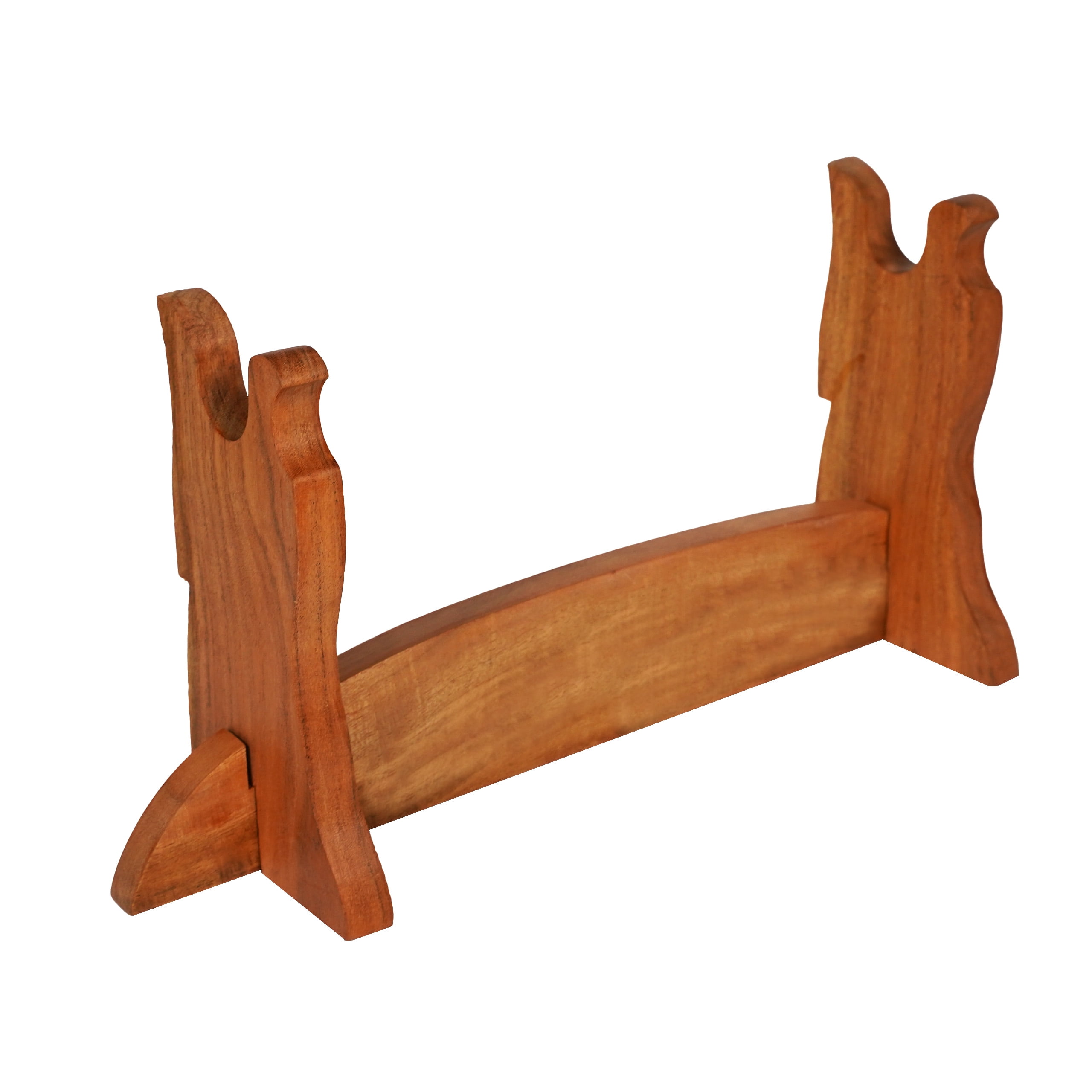 Mythrojan Medieval Sword Stand Solid Wood Horizontal Display Rack for ...