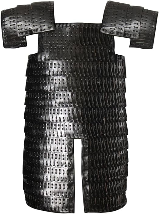 Mythrojan Viking Armor Lamellar Scale Tunic | Medieval Leather Armor ...