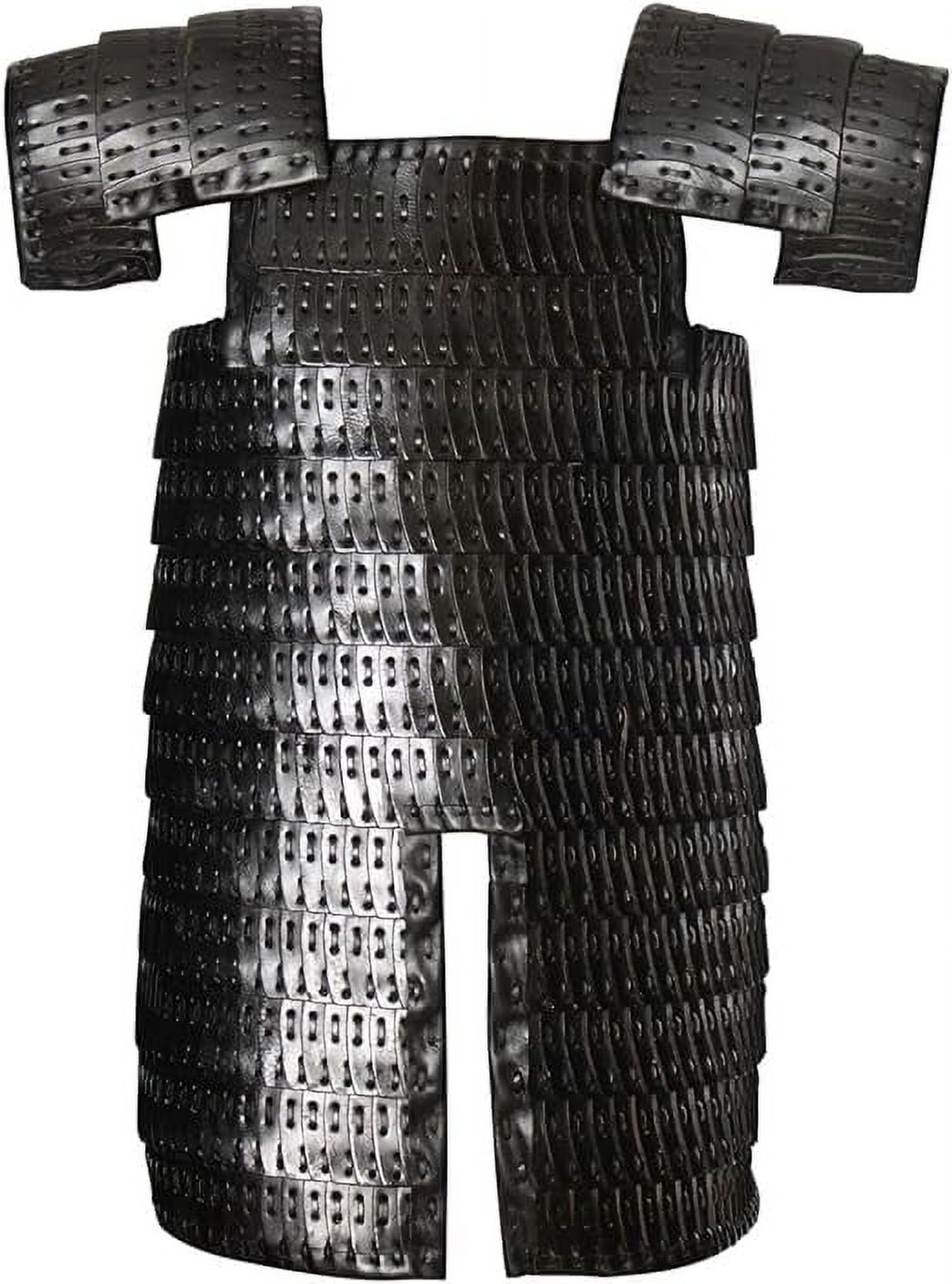 Mythrojan Viking Armor Lamellar Scale Tunic | Medieval Leather Armor ...
