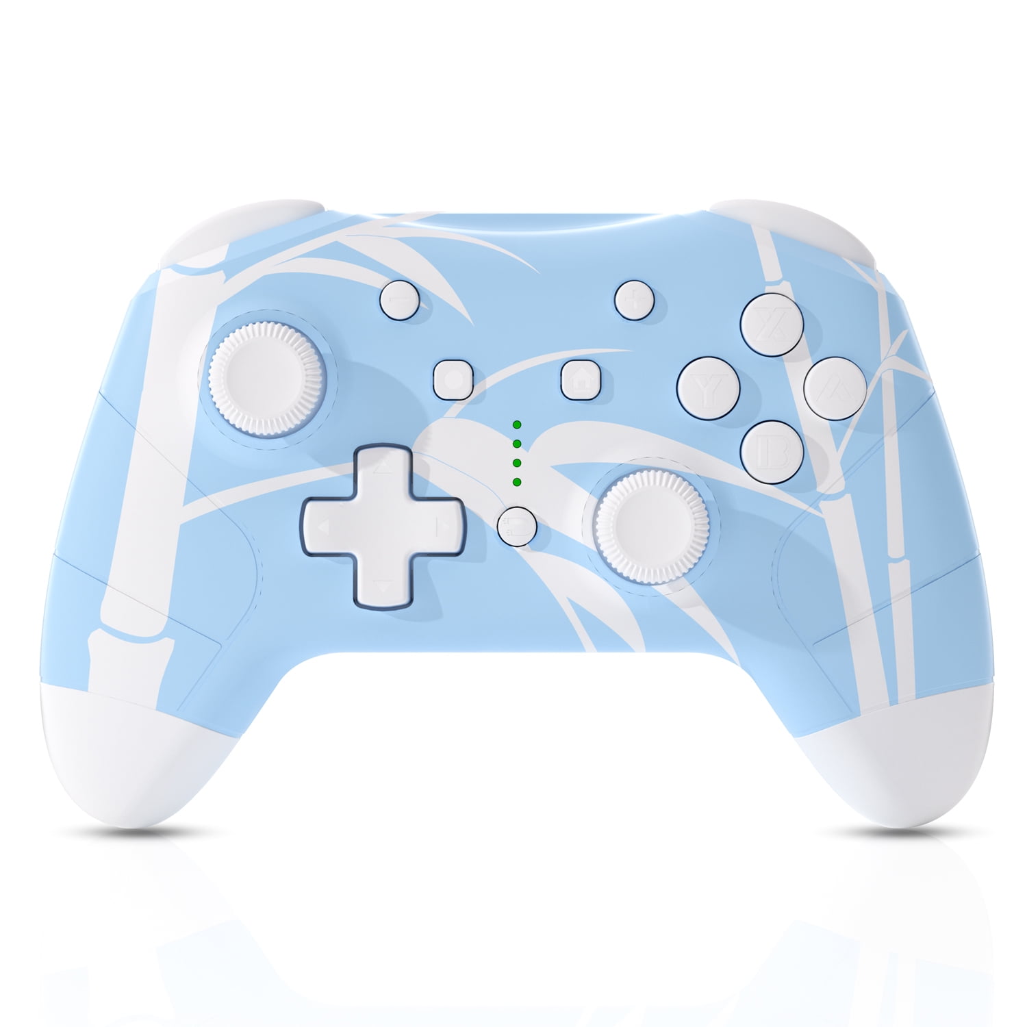 Mytrix Bamboo Blue Wireless Switch Pro Controller for Nintendo Switch ... Mytrix Bamboo Blue Wireless Switch Pro Controller for Nintendo Switch ...