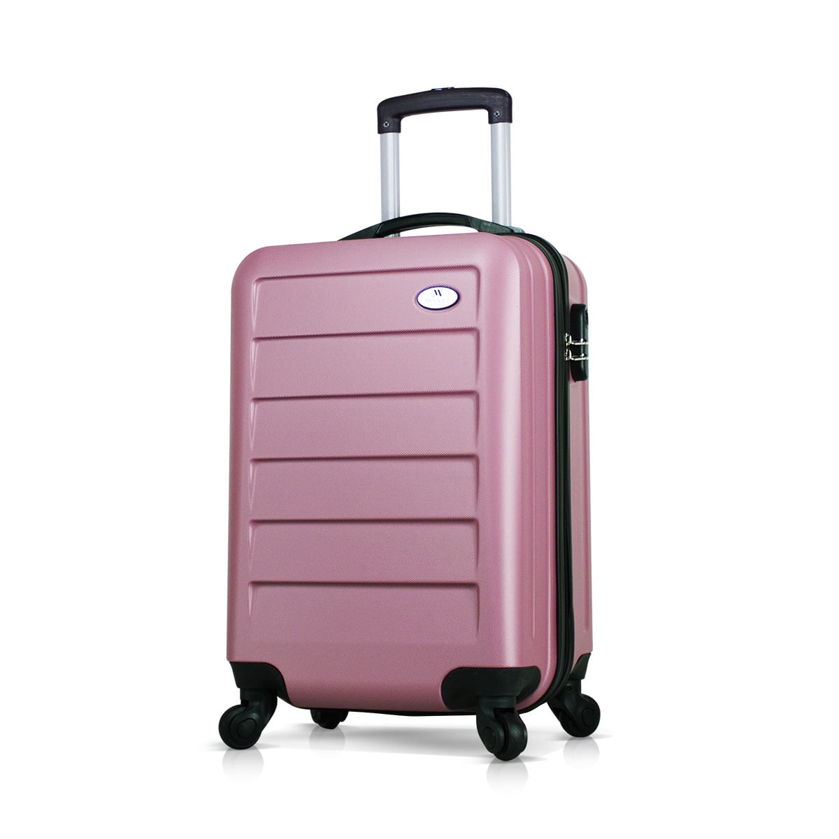 Myvalice - Ruby - Rose Gold Suitcase - Walmart.com