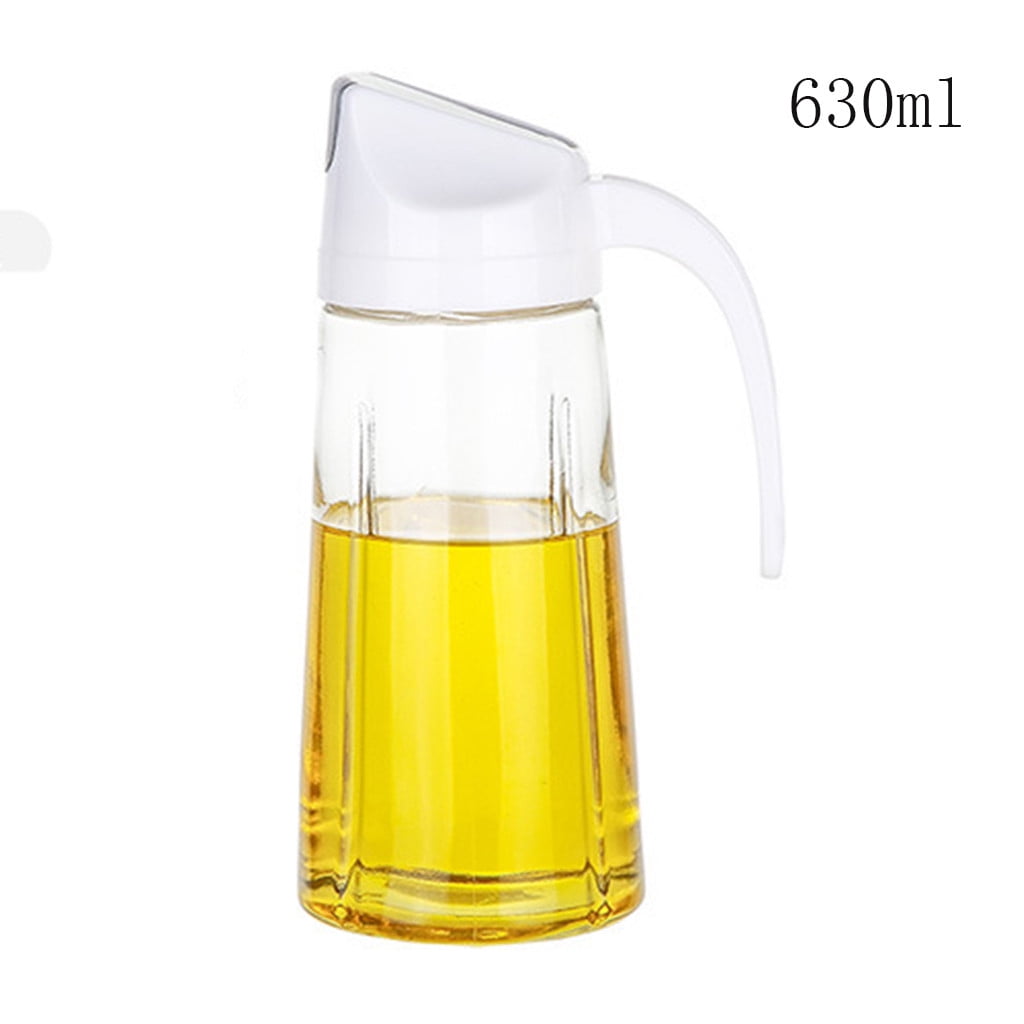 Myvepuop 630Ml/21Oz Glass Cooking Oil Bottle Prevent Oil Spill Oil ...
