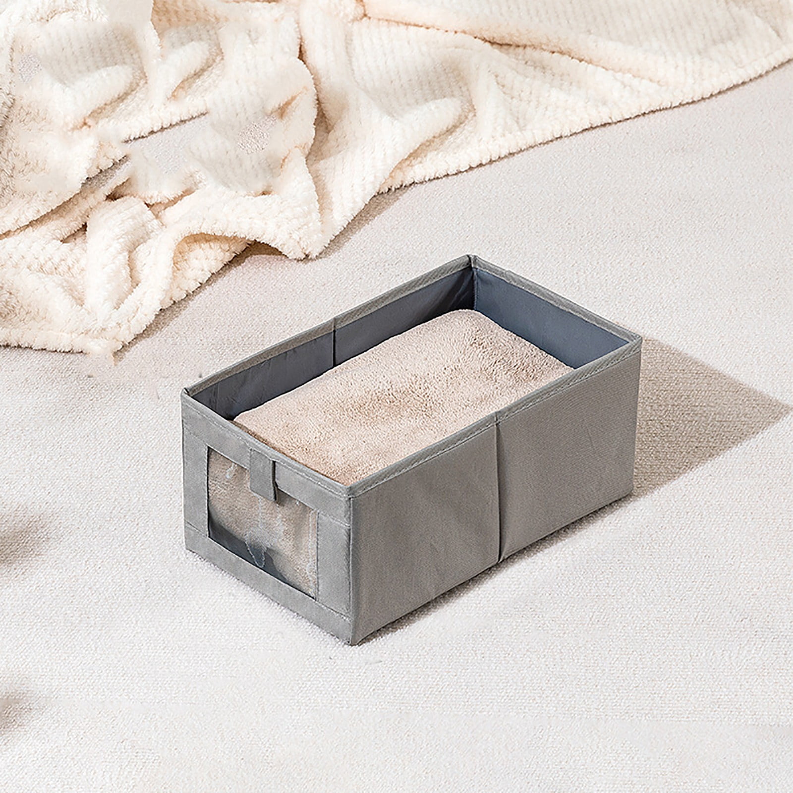 Myvepuop Home Textile Storage Storage Clothes Compartment Storage Mesh ...