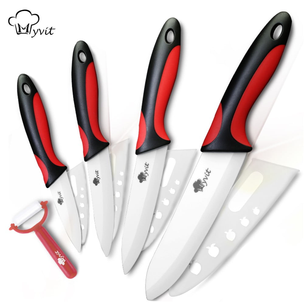 Myvit Ceramic Knife Kitchen Knives Peeler Chef Paring Fruit Knife ...