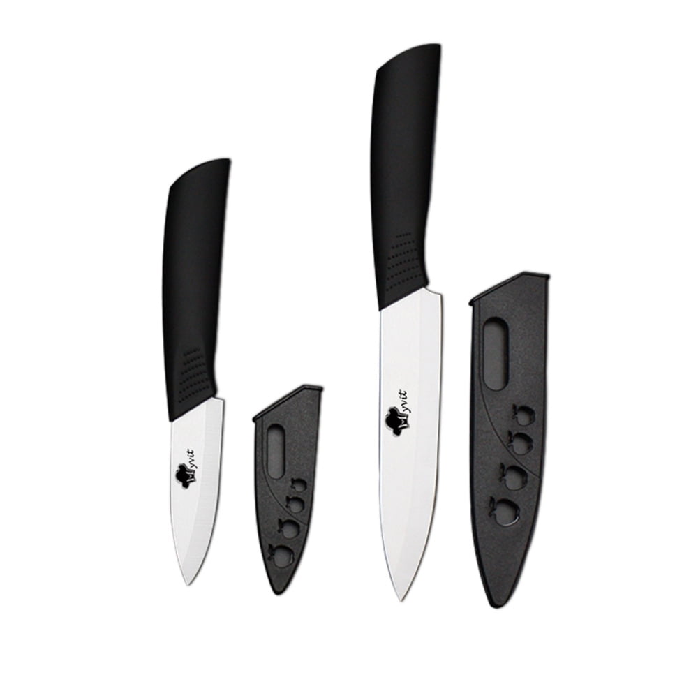 Myvit Ceramic Paring Knife Set of 2,include 5-inch Utility Knife and 3 ...