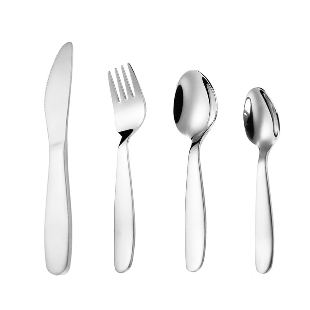 Myvit Flatware Set Heavy Duty Silverware Set,16Pcs Stainless Steel ...