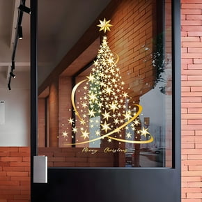 Large Christmas Window Clings