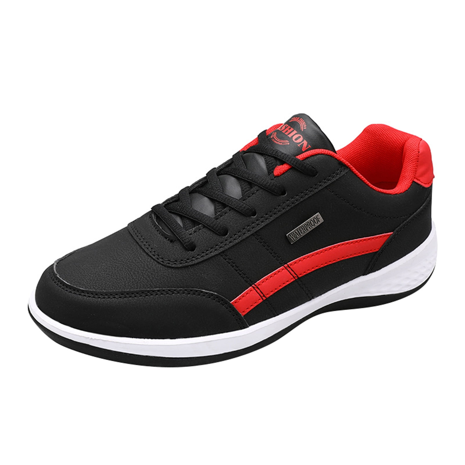 Mzoazpie Men Wedge Heel Soft Sneaker for Men Sole Sneakers Soft Sole ...