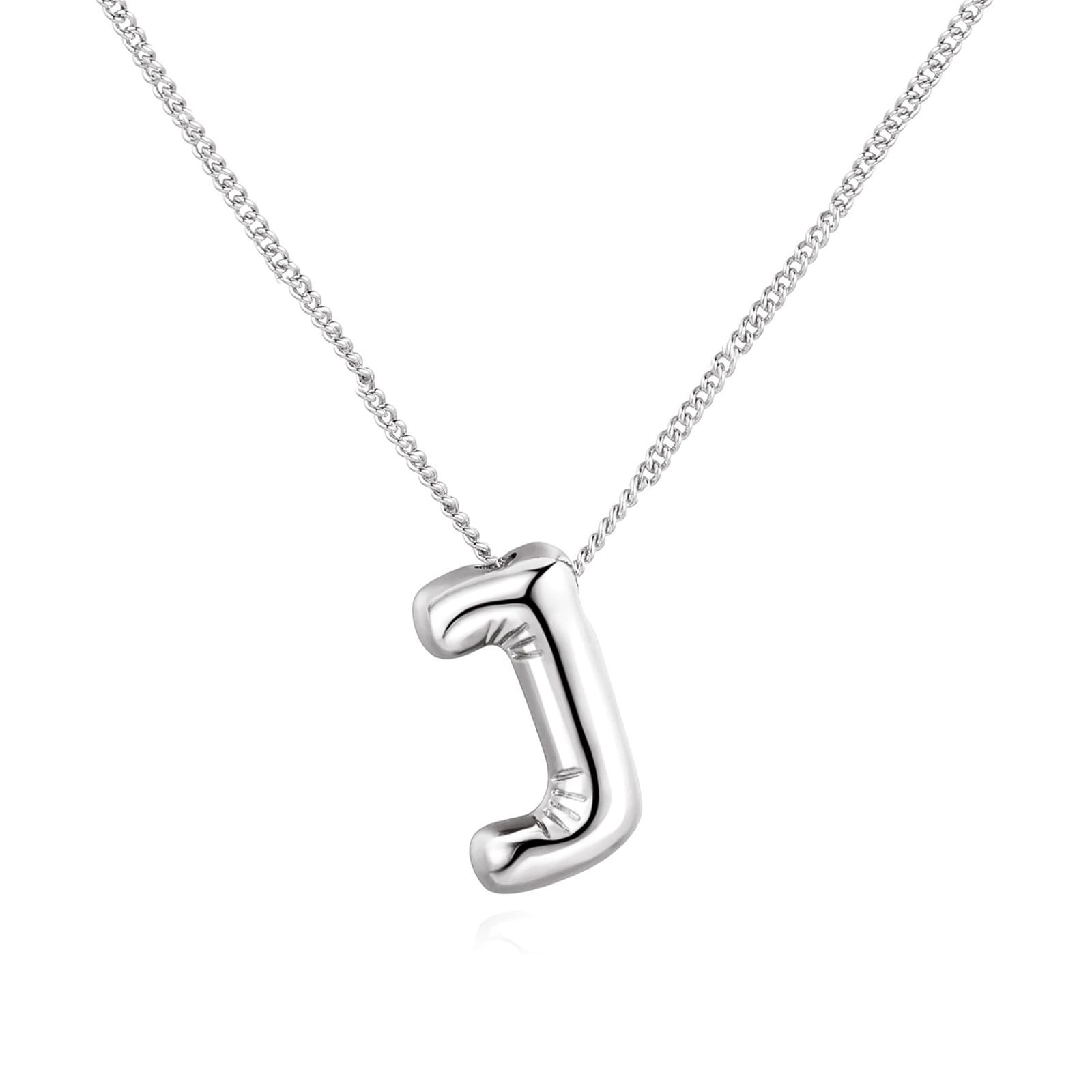 Mzoazpie Silver Necklace with Words Fashion Jewelry for Women for ...