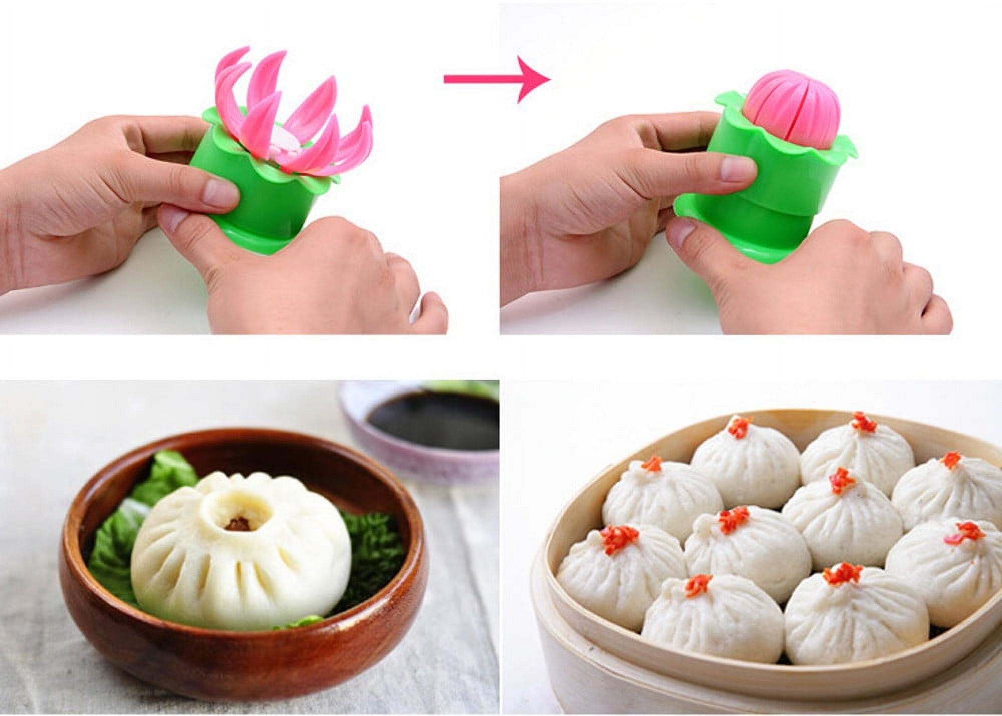 Mzwoshinx Bun Stuffed Dumpling Ravioli DIY Steamed Tools Maker Pie ...