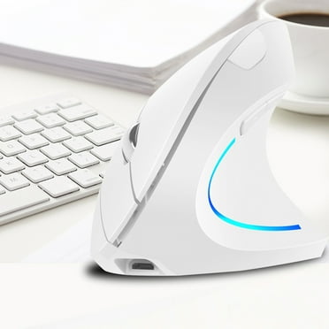 Wireless Vertical Ergonomic Mouse SGEYR Rechargable 2.4G USB with 6 ...