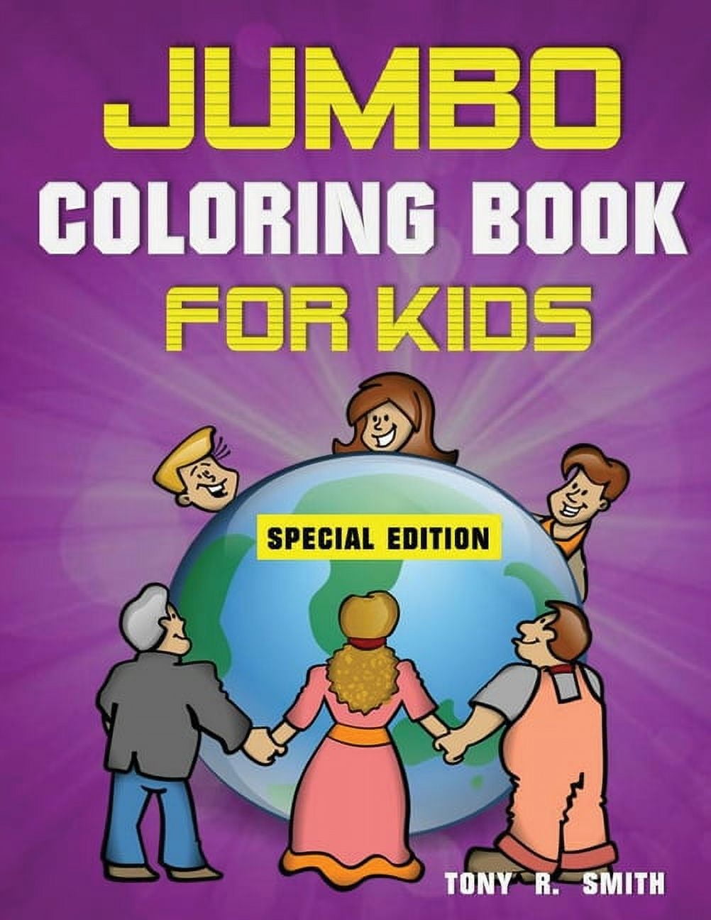 Jumbo Coloring Book for Kids: 300 Pages of Activities: ages 4-8 300 ...