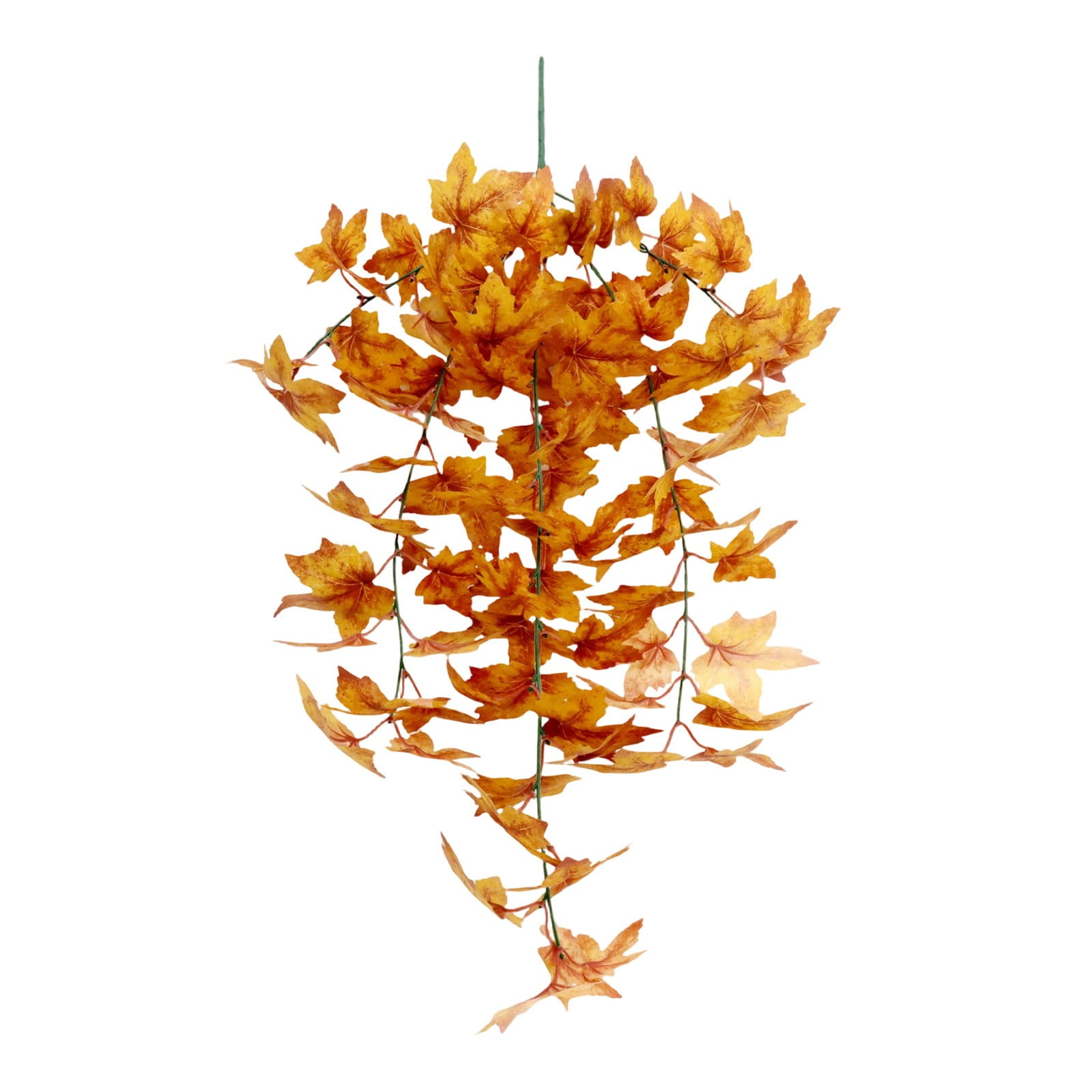 N Artificial Maple Leaf Vine Garland, Fake Rattan Hanging Decor For ...