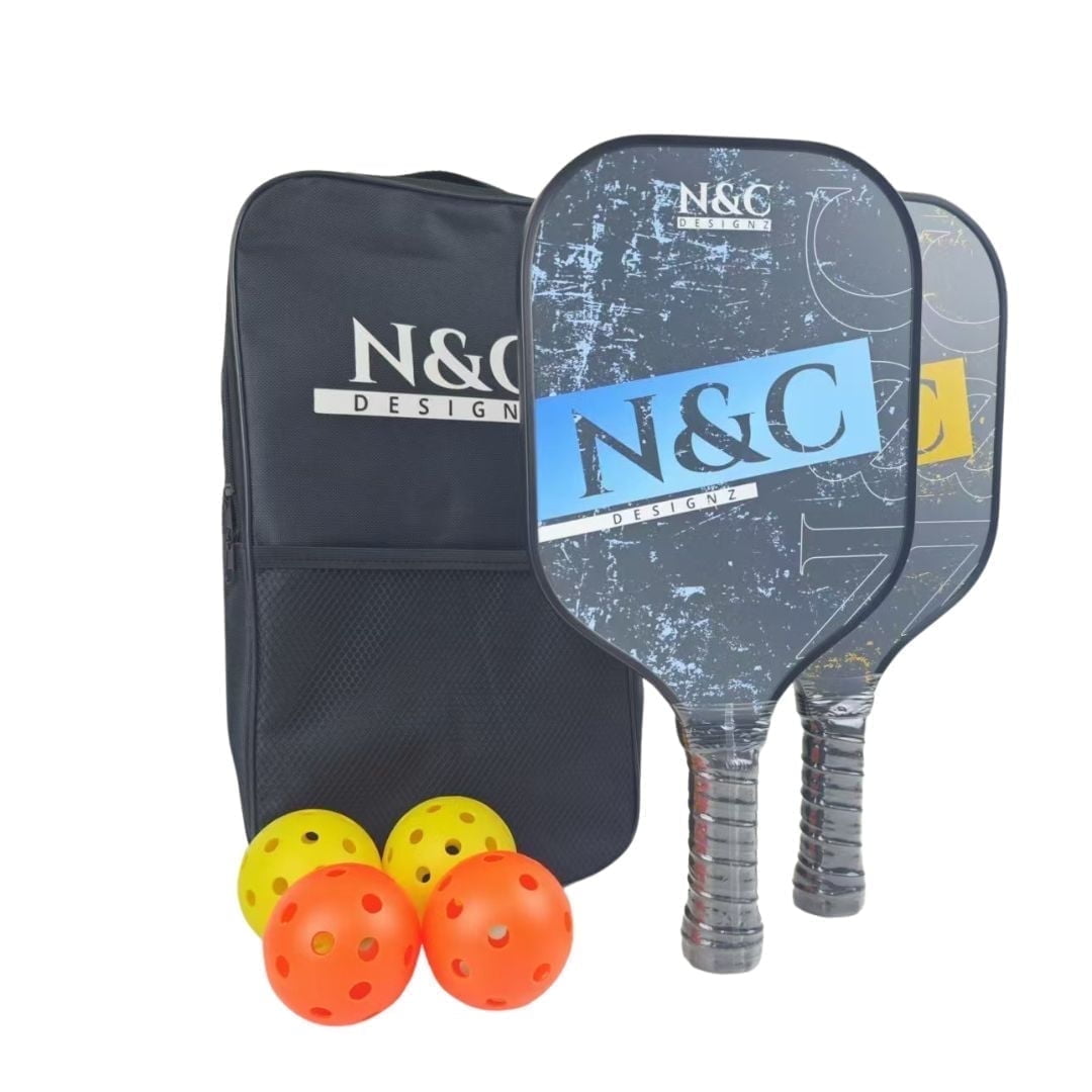 N&C Designz Pickleball Paddles – Lightweight Carbon Fiber Pickleball ...