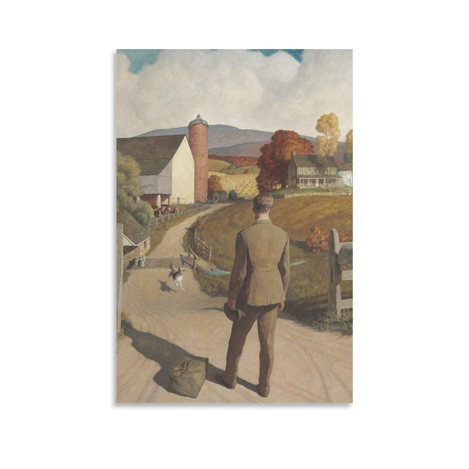 N. C. Wyeth Print Painting (16) Poster Cool Artworks Painting Wall Art ...