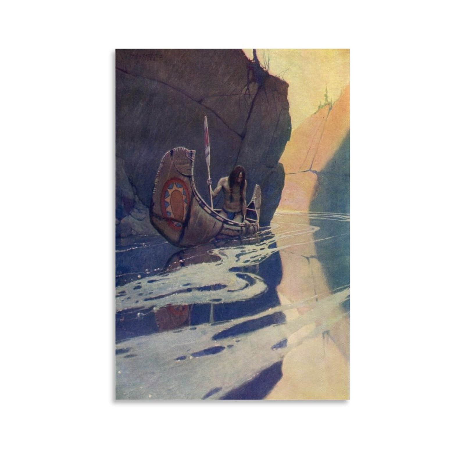 N. C. Wyeth Print Painting (4) Painting On Canvas Wall Art Poster ...