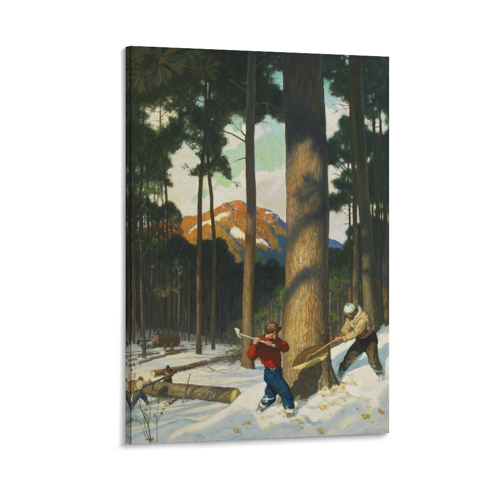 N. C. Wyeth Print Painting (49) Picture Print Canvas Poster Wall Paint ...