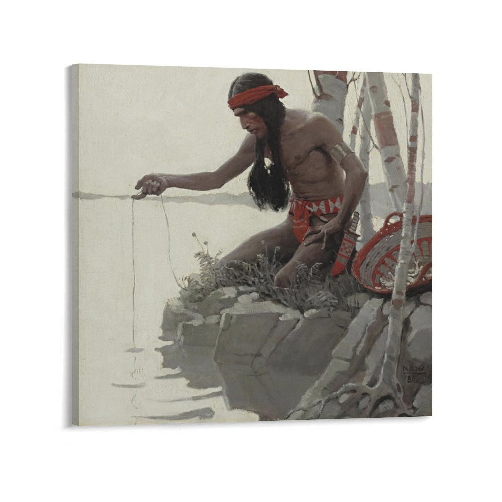 N. C. Wyeth Print Painting (73) Canvas Poster Wall Art Picture Prints ...