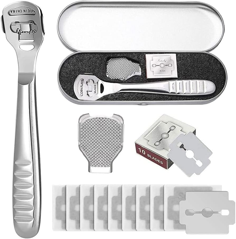 N/D Foot Scraper Callus Shaver - Stainless Steel Foot File Hard Skin ...
