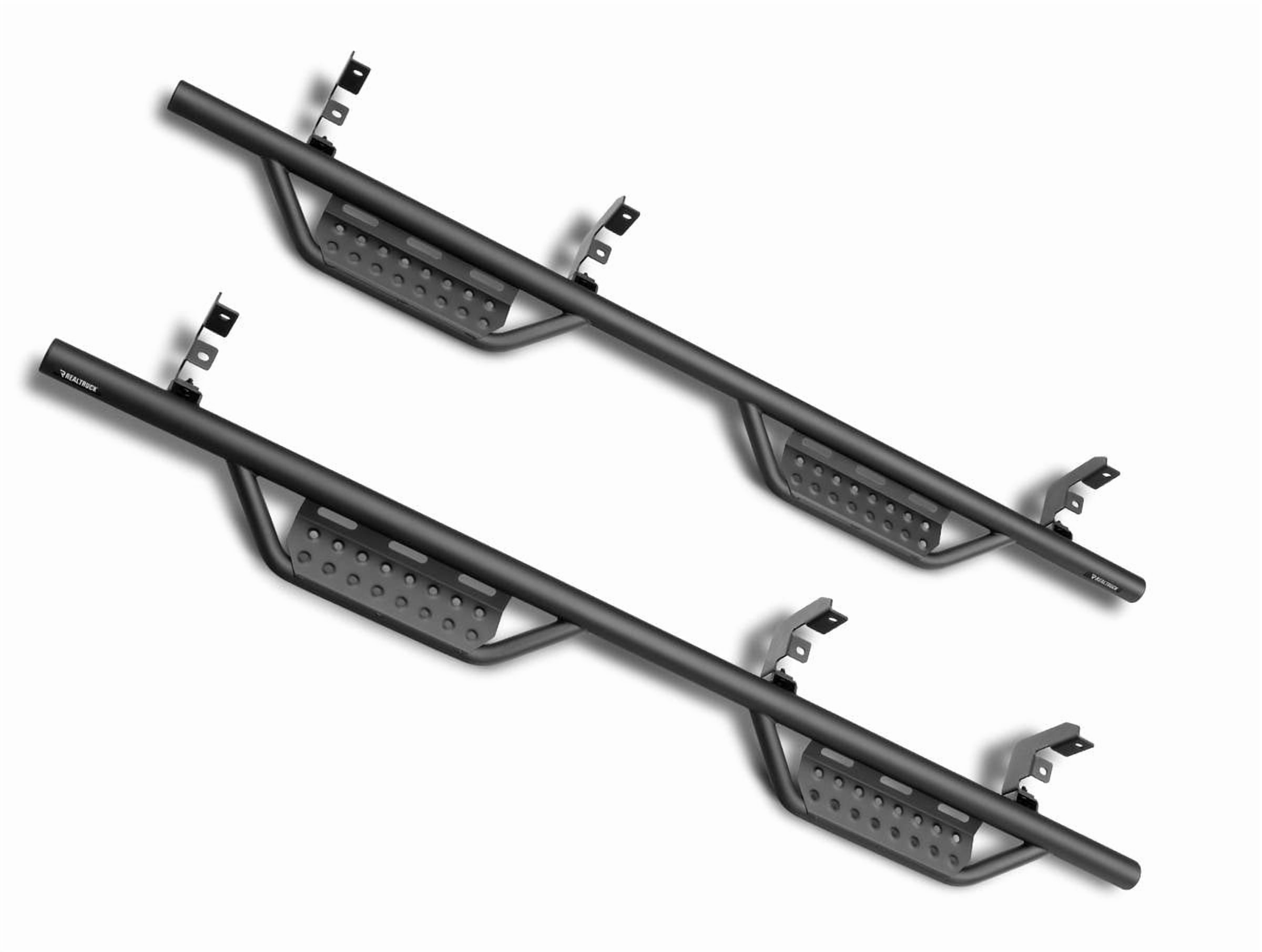 N-Fab Cab Length Textured Black RS Nerf Steps Fit 07-21 Toyota Tundra ...